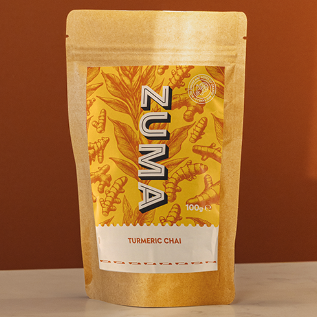 Zuma - Turmeric Chai Tea 100g - Herbal Blend - Vegan – Coffee King