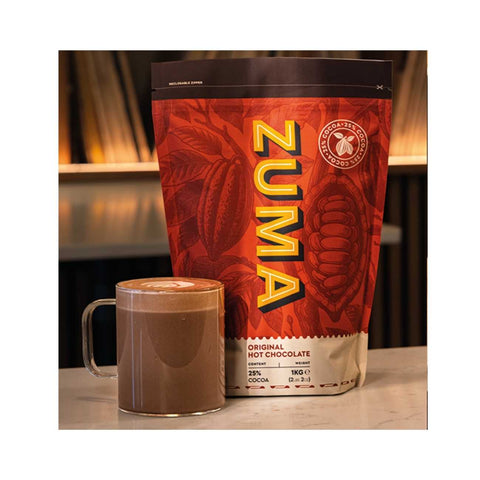 Zuma - Original Hot Chocolate Powder - 1kg - Vegan & Vegetarian ...