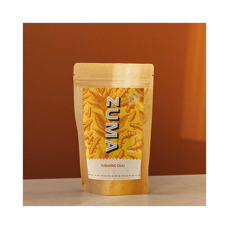 Zuma - Turmeric Chai Tea 100g - Herbal Blend - Vegan – Coffee King