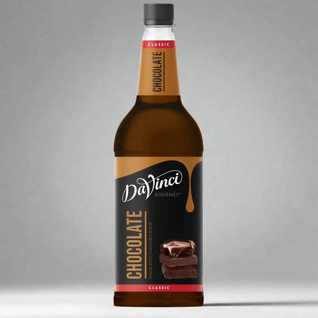 DaVinci Gourmet Classic Chocolate Syrup (1L) - Coffee King – Coffee King UK